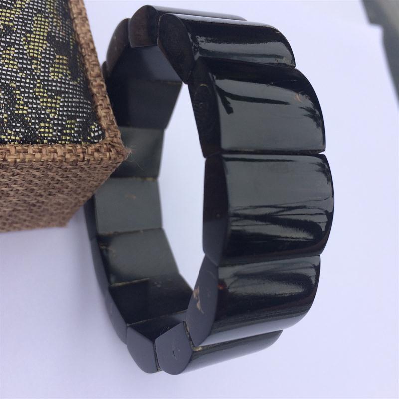 Vòng tay San Hô Đen chữ Phúc - Vòng tay phong thủy- Trang Sức San Hô